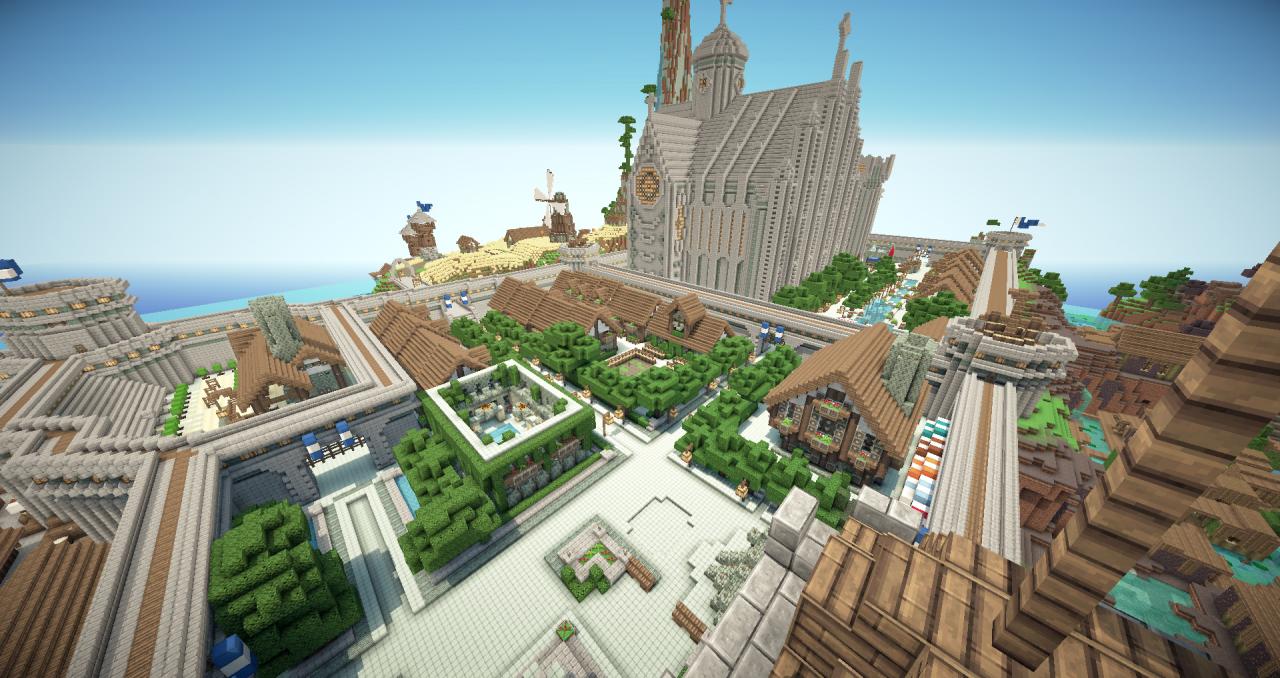 Human City/ Orc City Minecraft Map