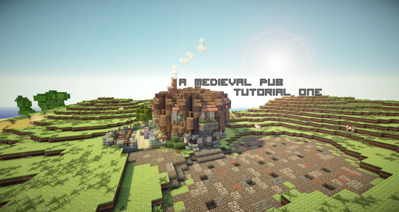 Medieval Pub /// Creative-Node Tutorial \\\ Minecraft Map