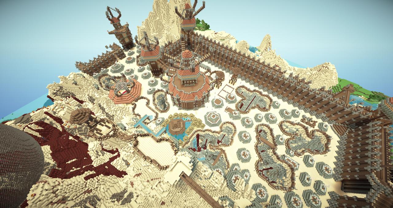 Human City/ Orc City Minecraft Map