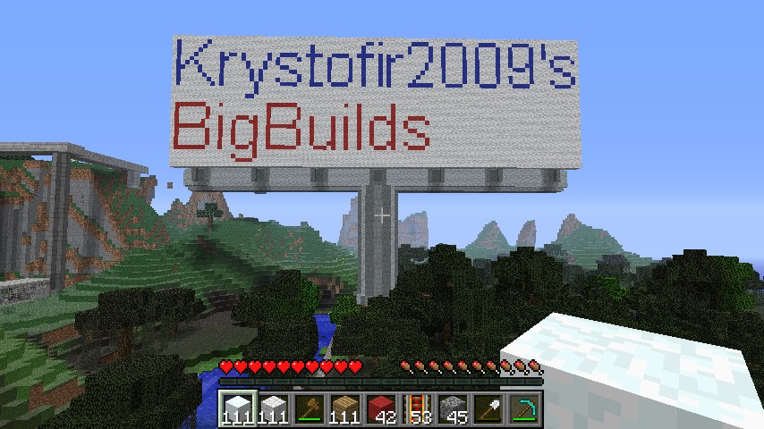 billboard Minecraft Map