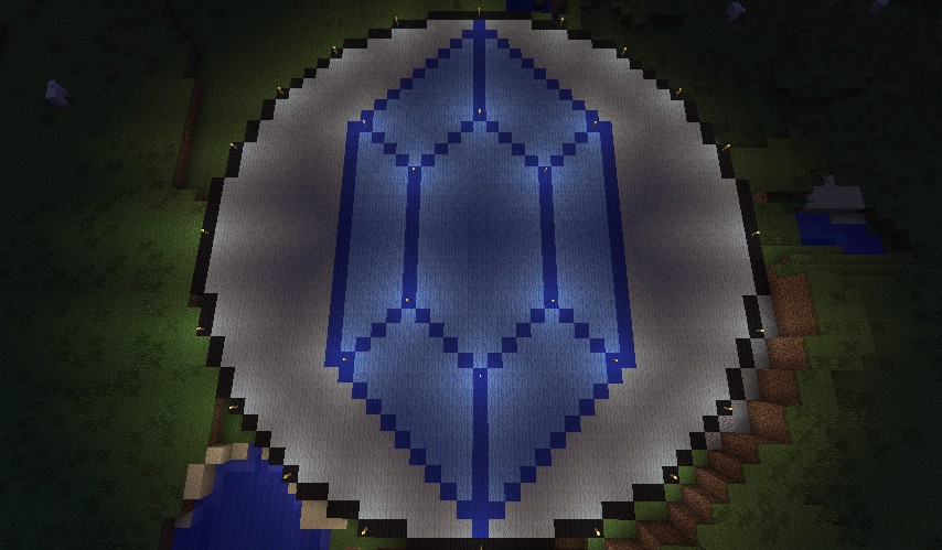 Blue Rupee Plan Minecraft Map