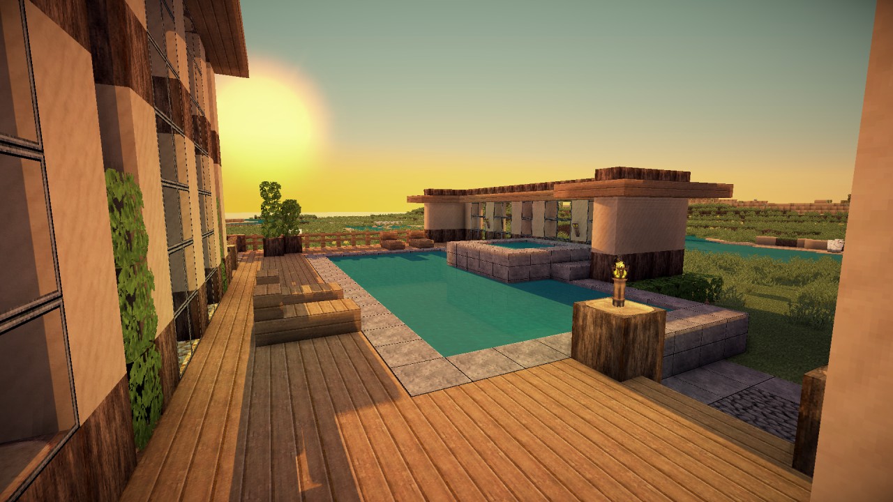 luxe resort Minecraft Map