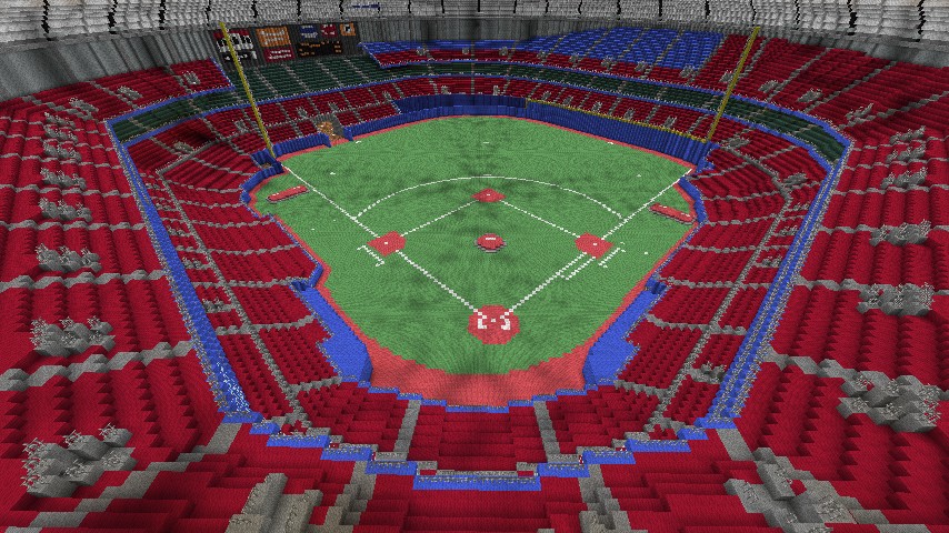 Baseball Stadium - Kingdome Minecraft Map