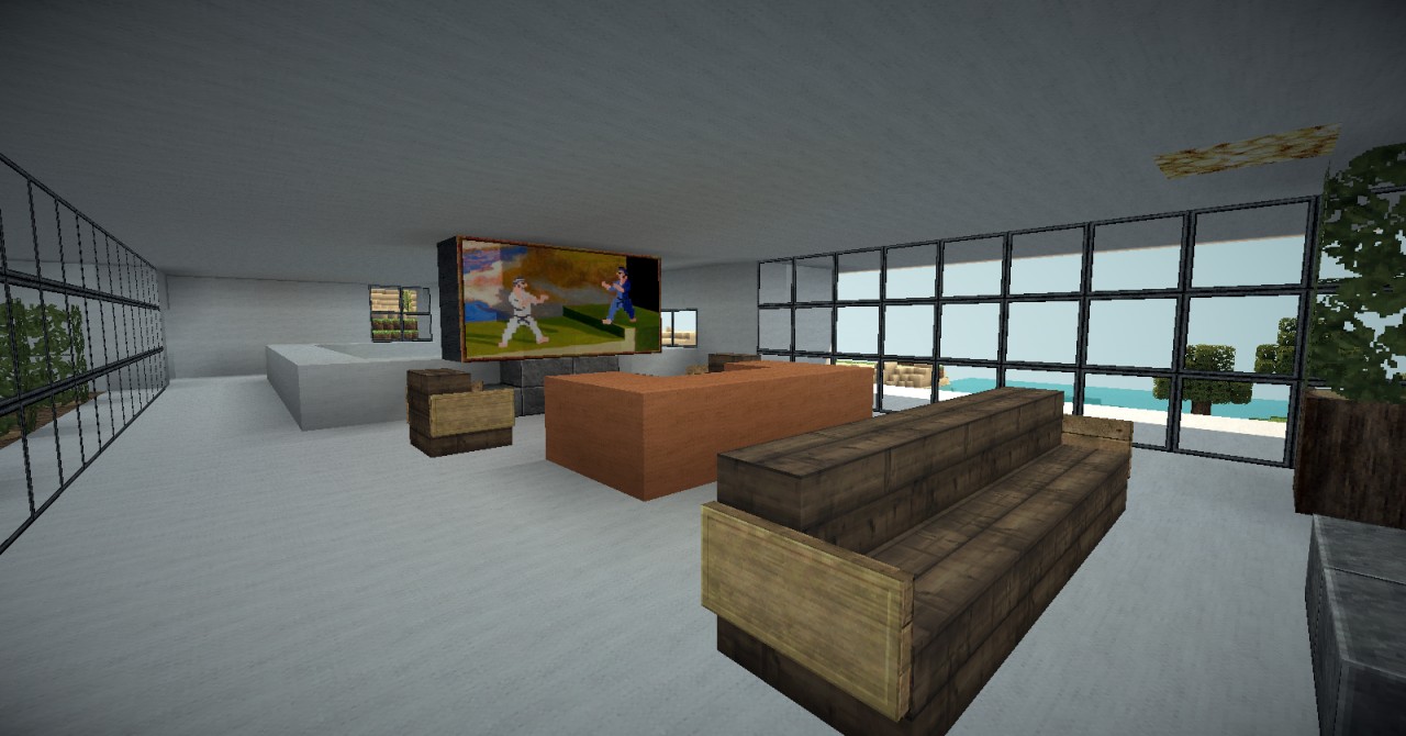Minecraft Modern House #2 Minecraft Map