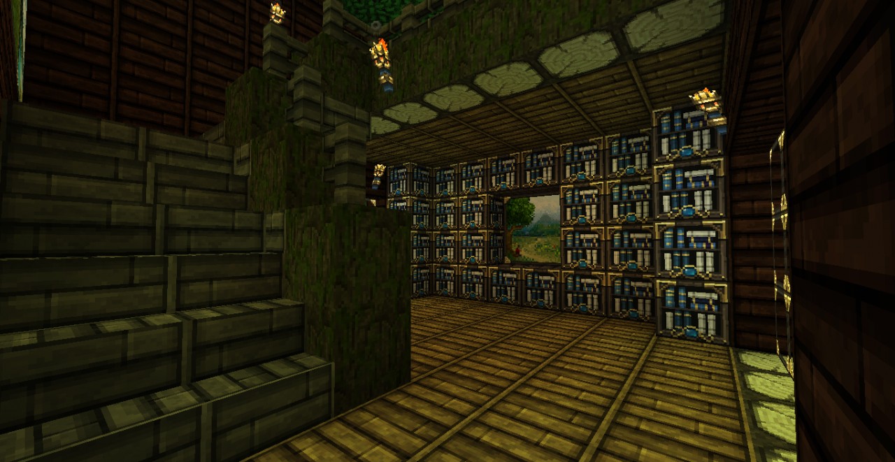 Jungle tree house Minecraft Map