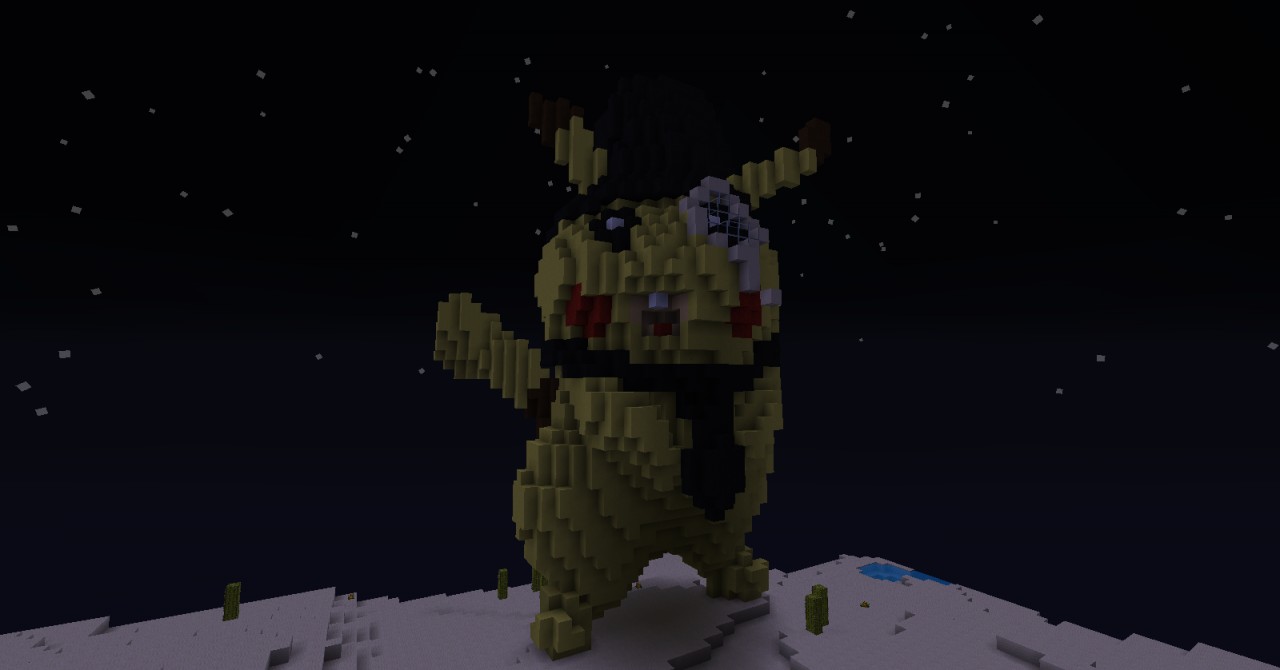 Sir Pikachu 3D Minecraft Map