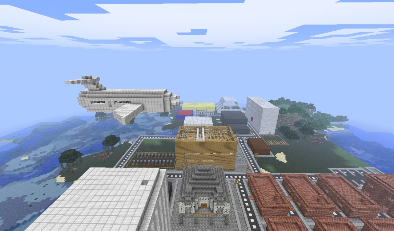 Minecraft City Beta 0.2 [ NOW WITH QUESTS] Minecraft Map