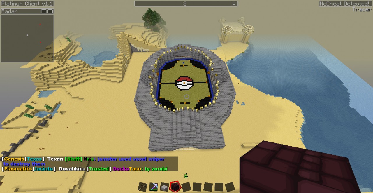 Pokemon Arena Minecraft Map