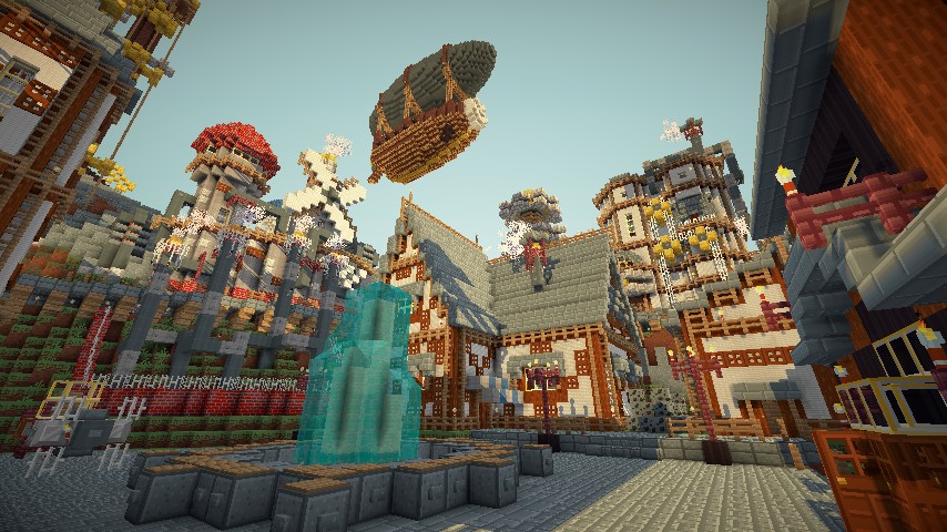 A Steampunk moment Minecraft Map