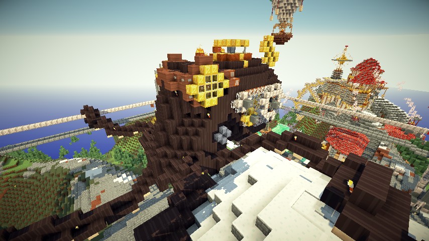 A Steampunk moment Minecraft Map