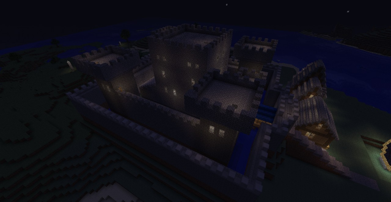 Medieval castle Minecraft Map
