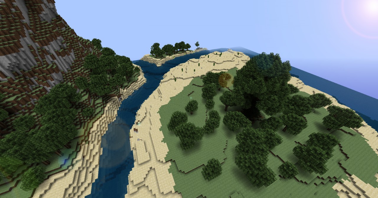 Nature Paradise Minecraft Map