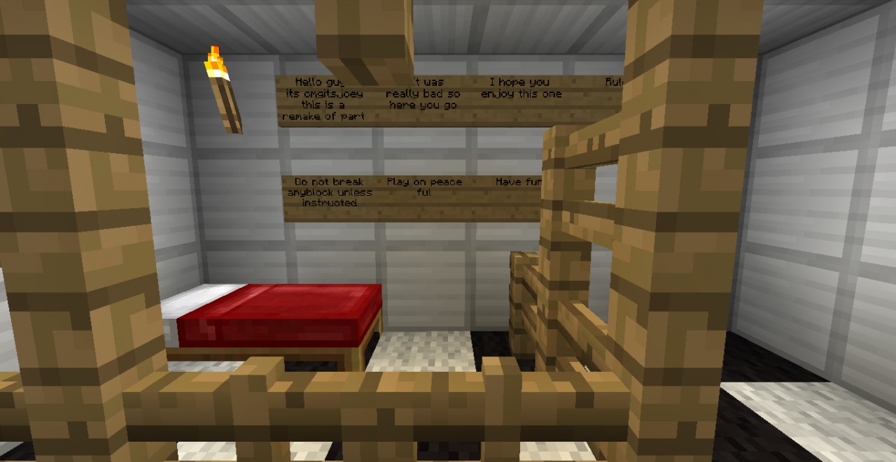 Escape the insane asylum Minecraft Map