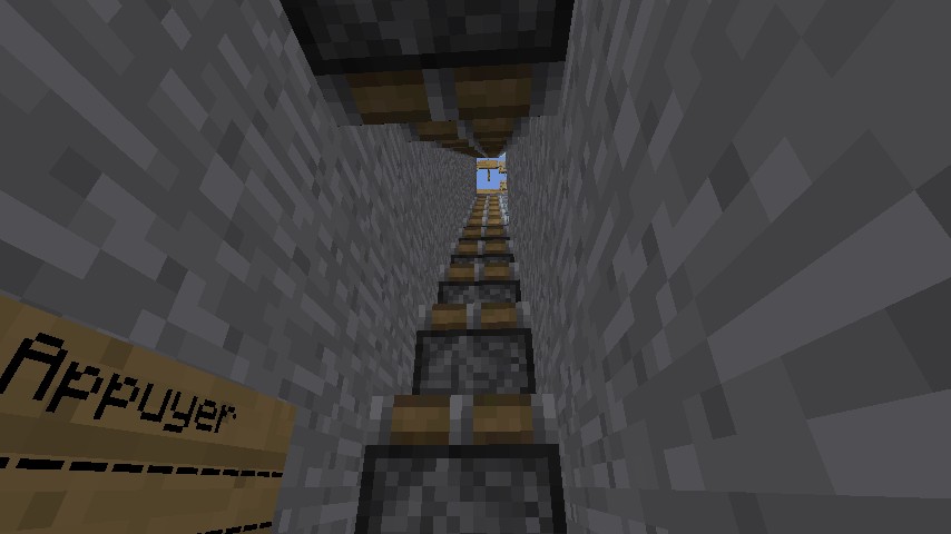 Escalator - escalier roulant Minecraft Map