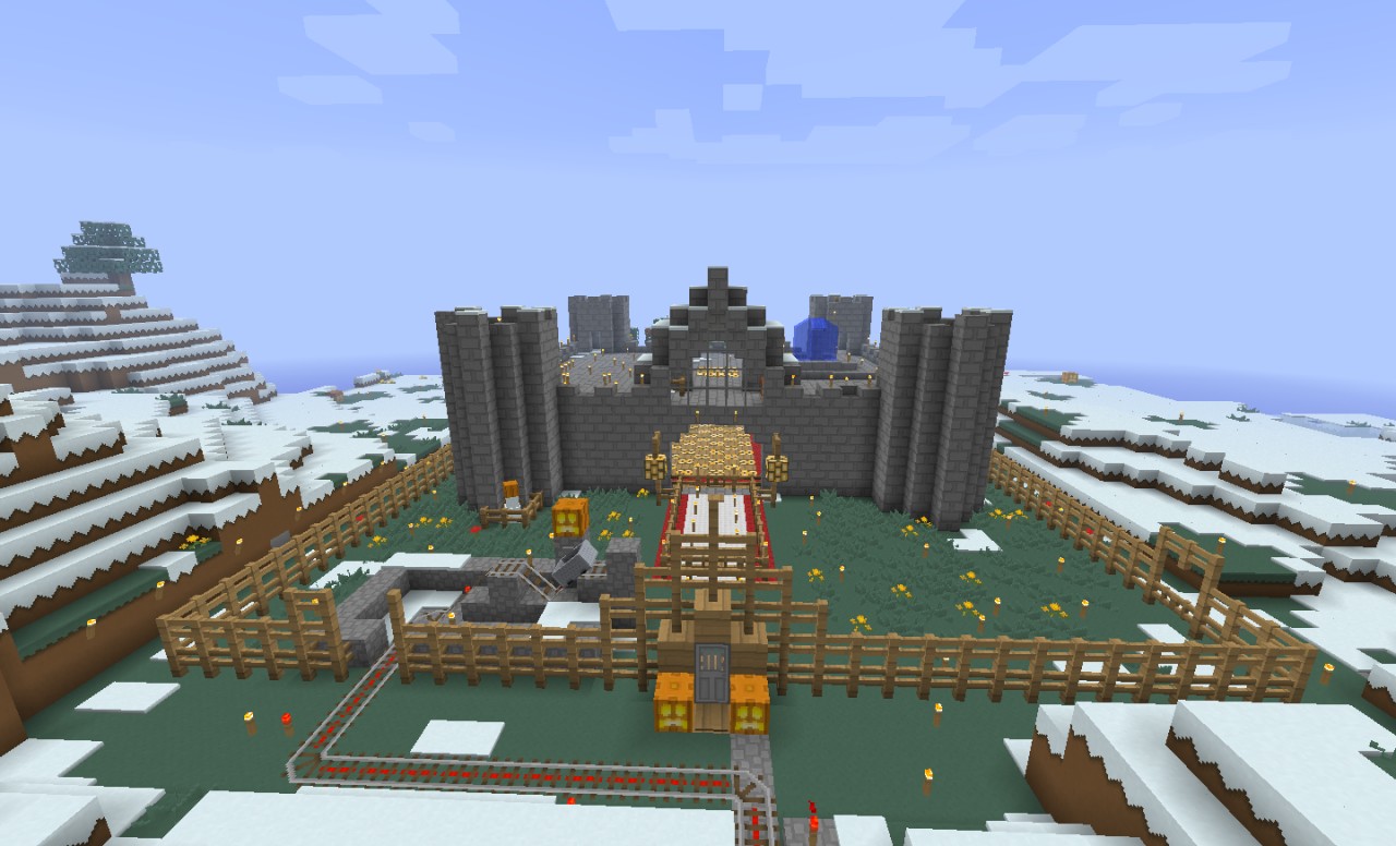 My world - Castles, Treehouses, Dungeons Minecraft Map