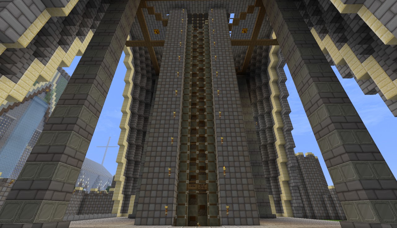 Creeper Observation Tower Minecraft Map