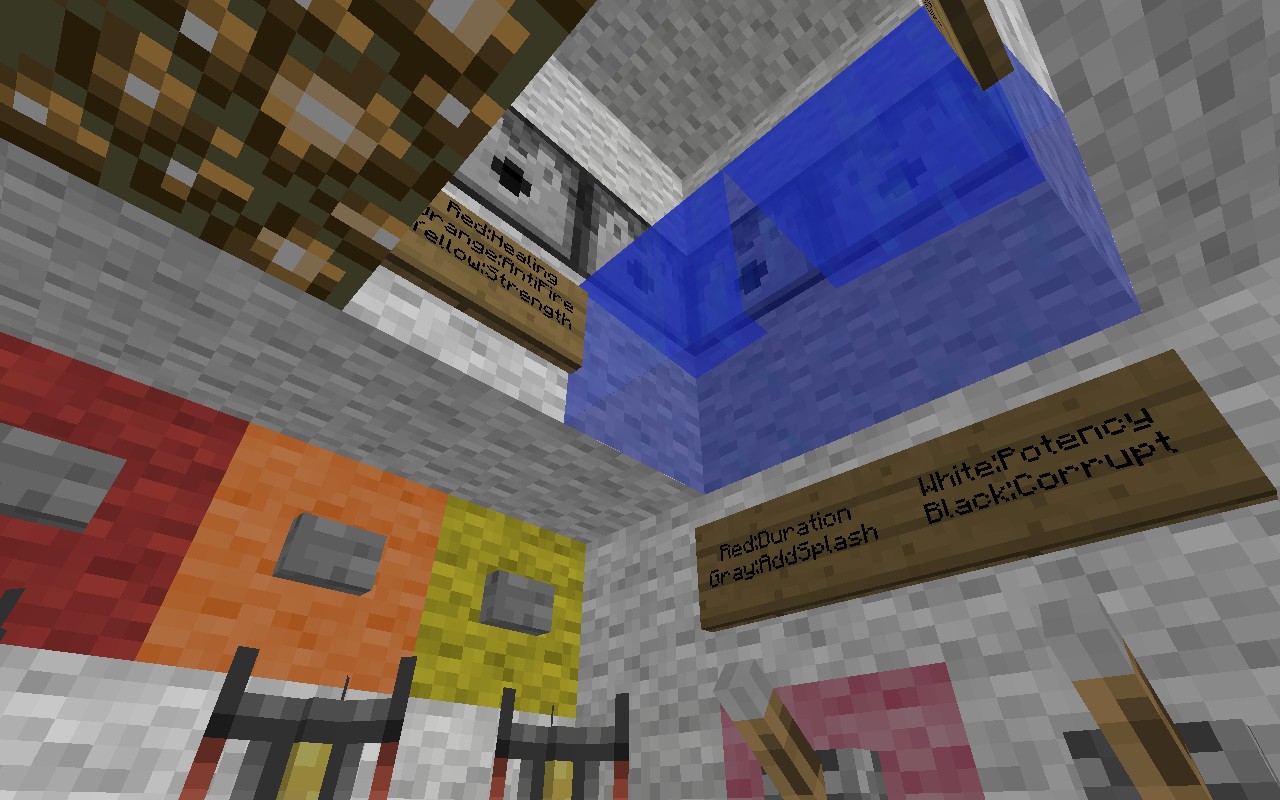 Compact Brewing Station Minecraft Map