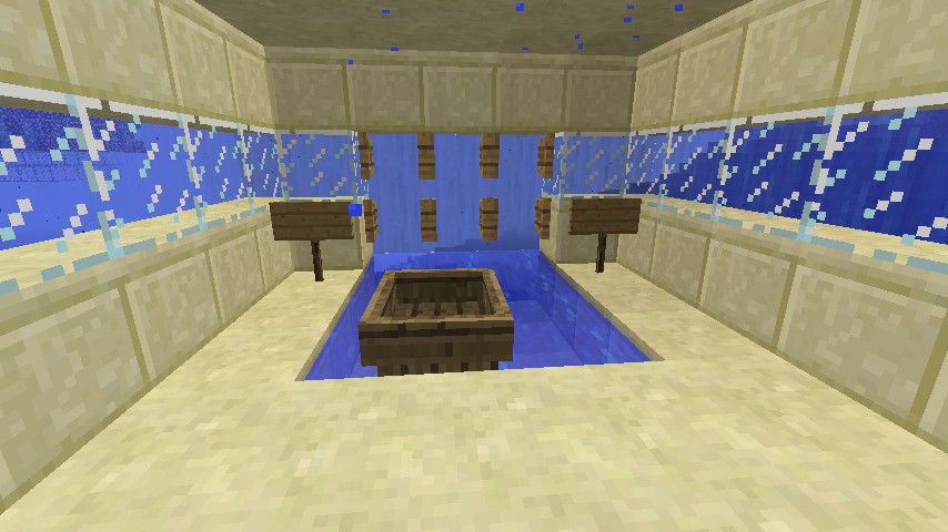 water house Minecraft Map