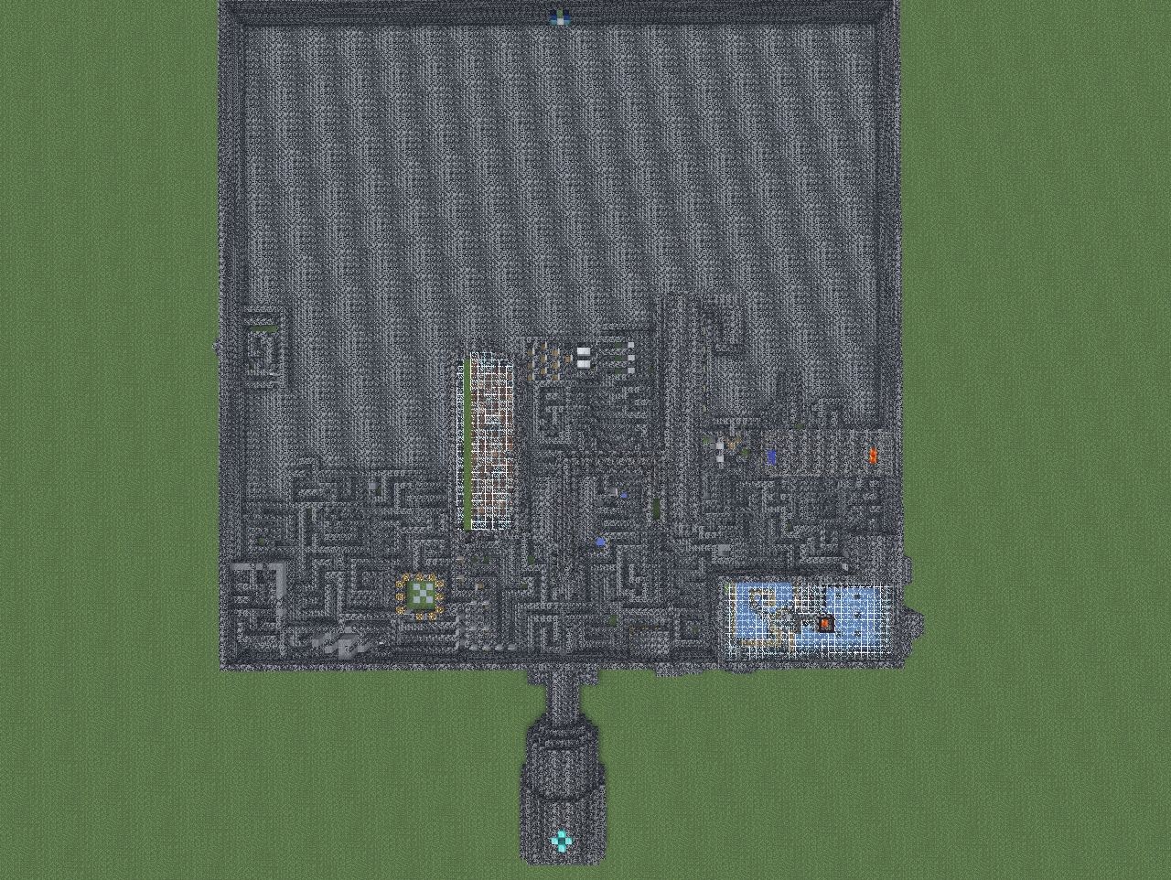 Bedrock Maze Minecraft Map