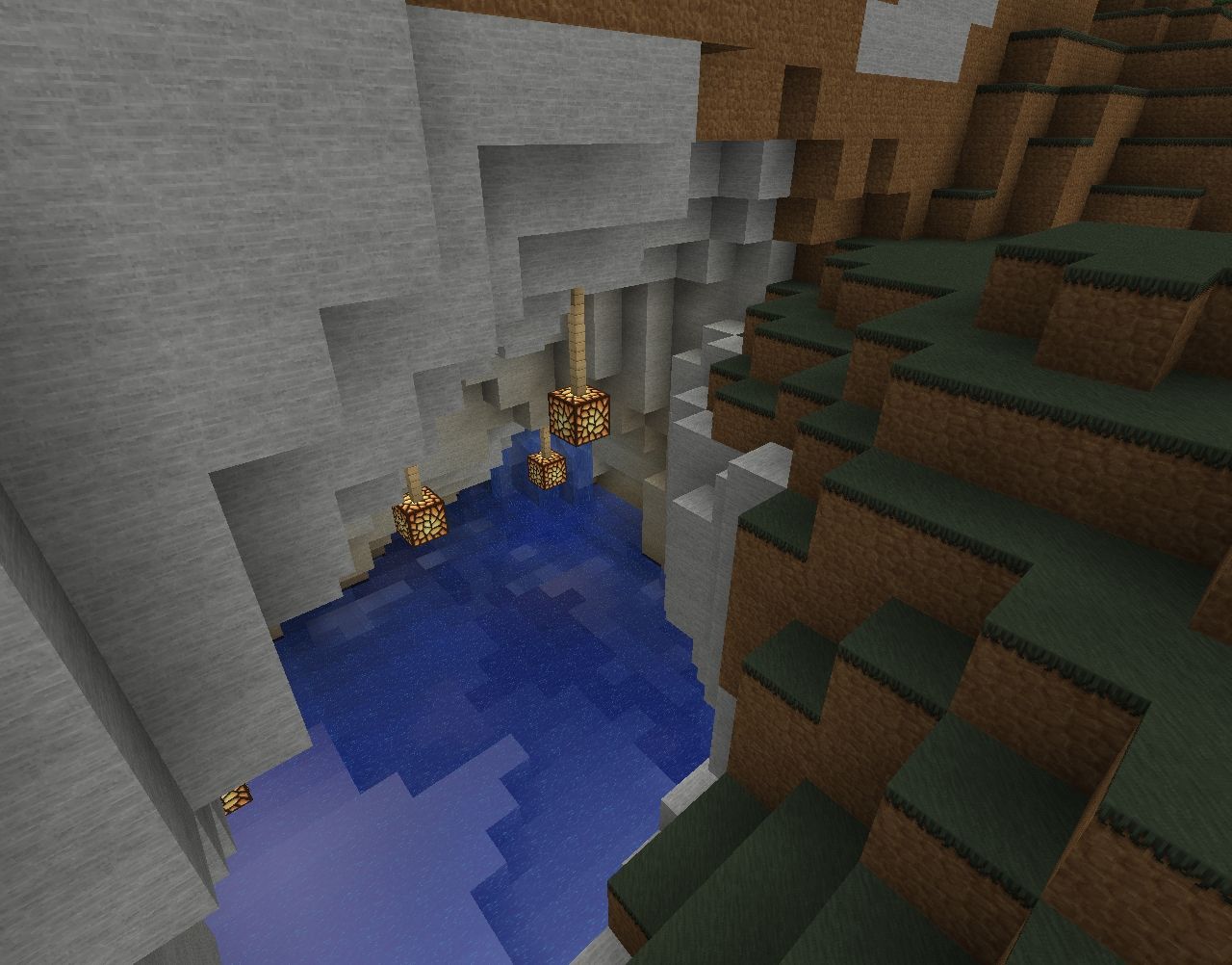 Epic mountains Cave Minecraft Map
