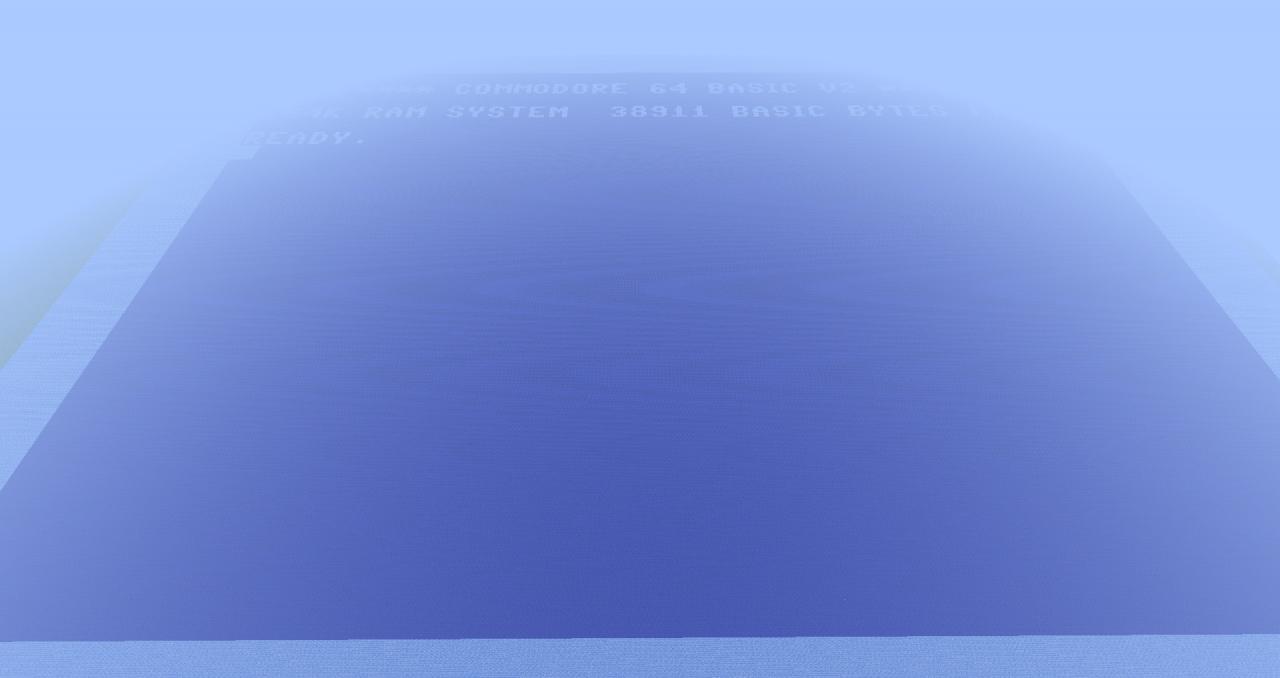 Commodore 64 Startup screen Minecraft Map