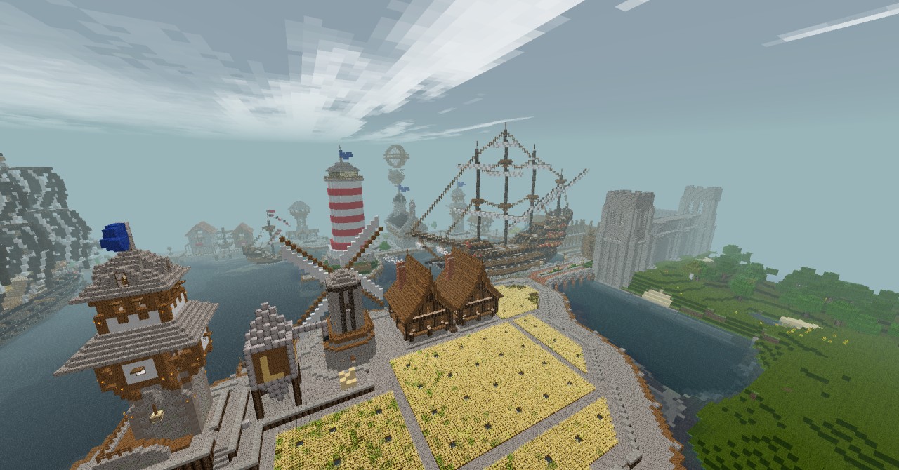 Port City Minecraft Map