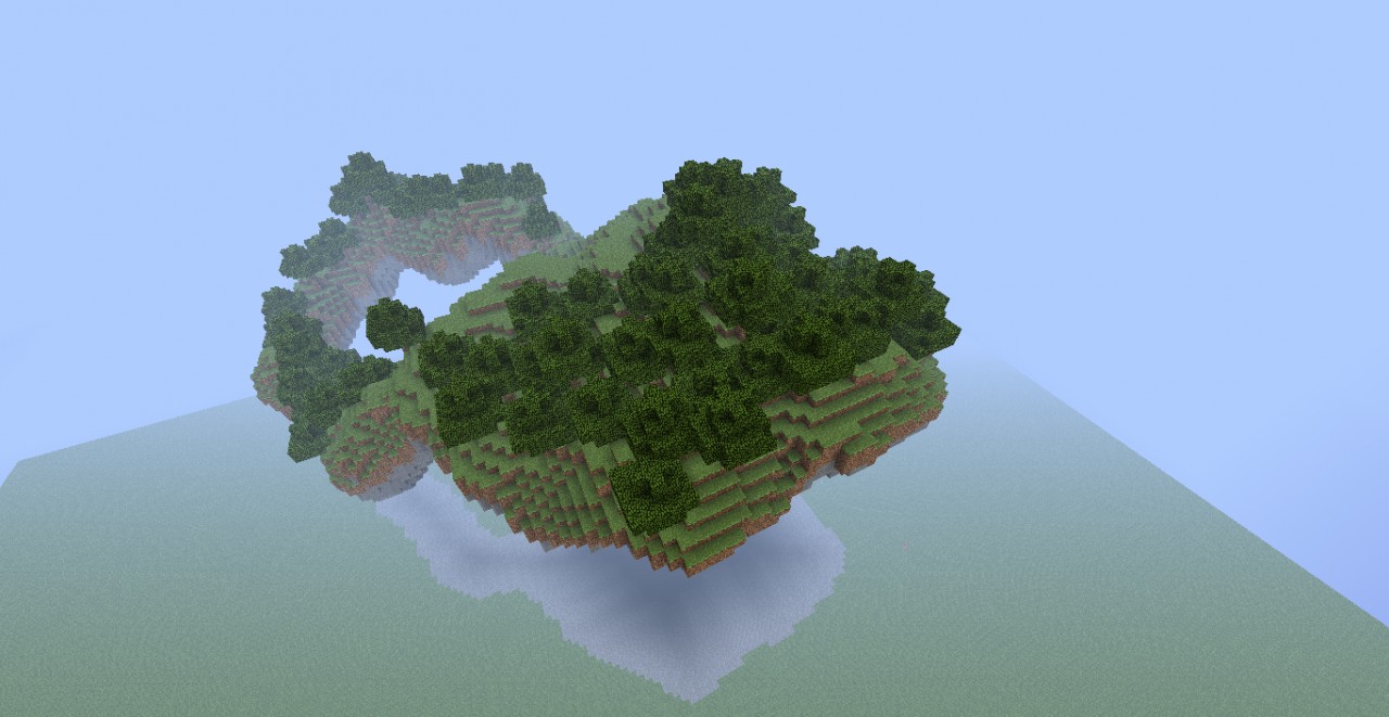 Simple Floating Island Minecraft Map