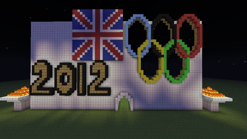2012 Minecraft London olympic Games MAp Minecraft Map