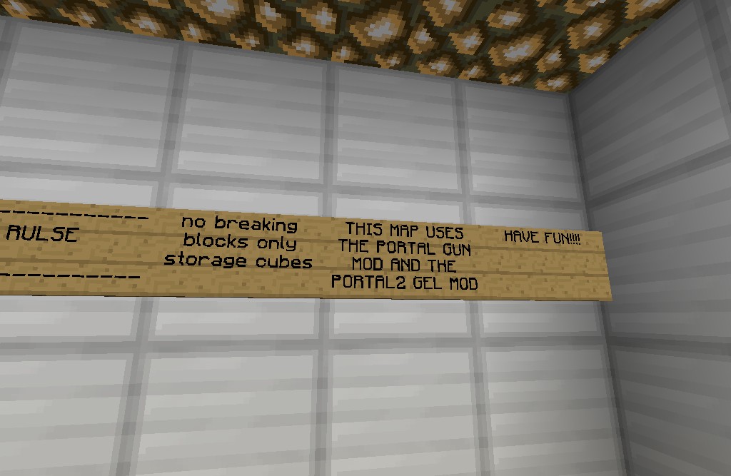 Portal map 2 i add more and it uses mods Minecraft Map