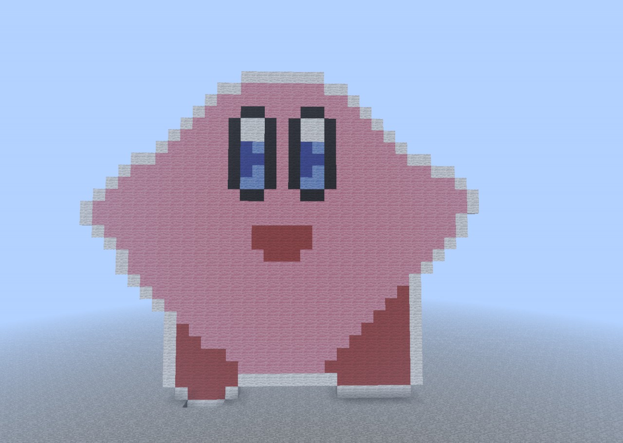 kirby Minecraft Map