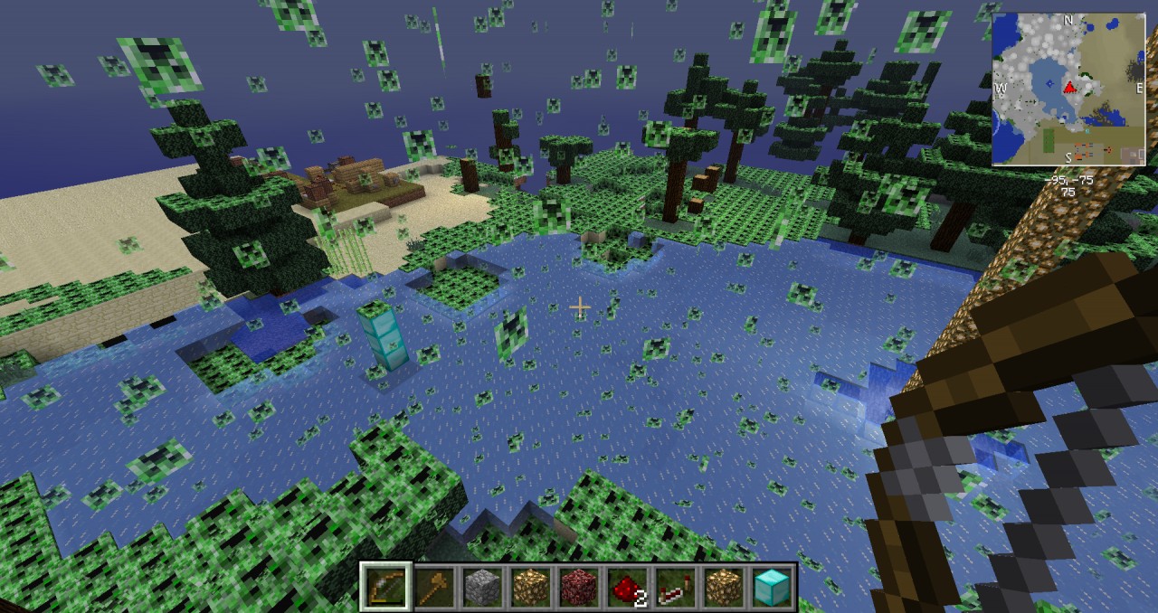 Creeper Craft Minecraft Texture Pack