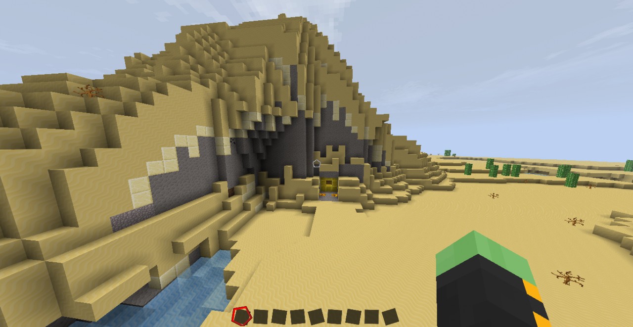 Cool little Minecraft Village In a Cave Minecraft Map