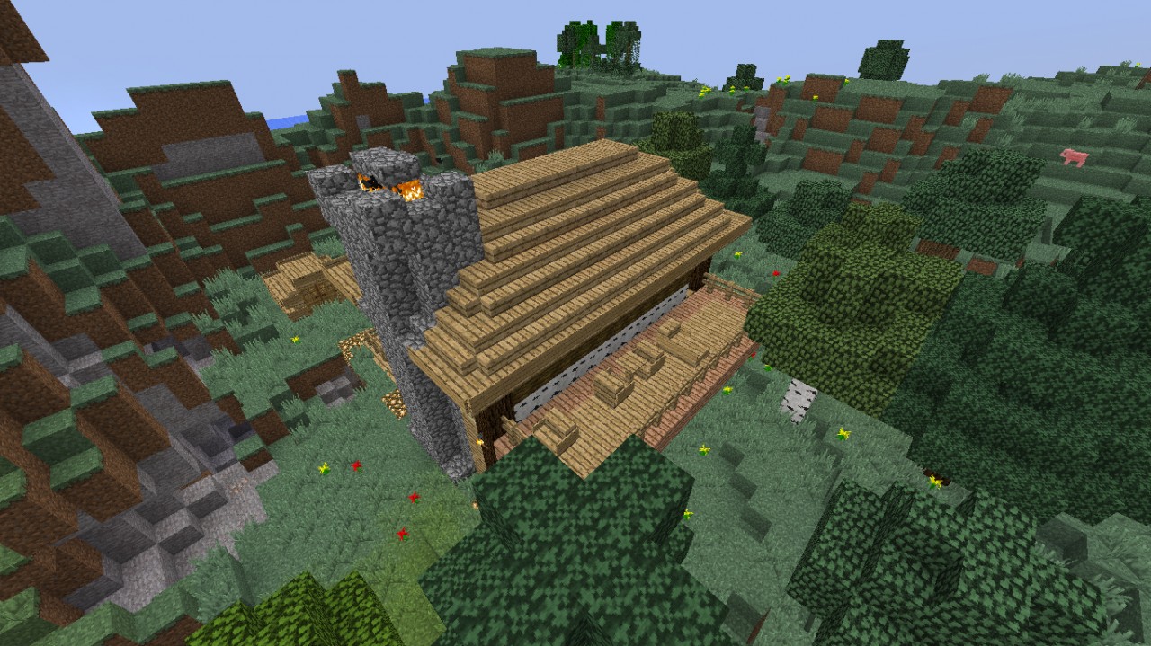 Forest House Minecraft Map