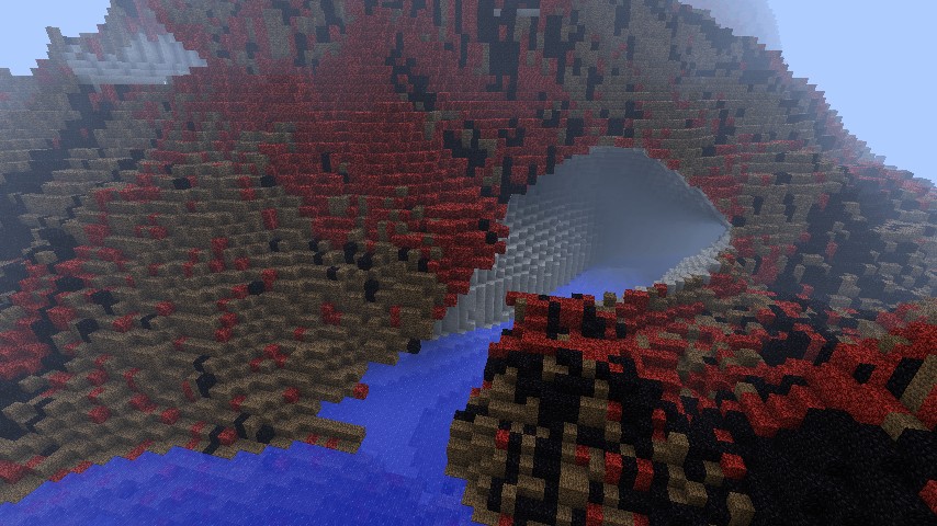 Extreme Volcano Survival [CUSTOM TERRAIN] Minecraft Map