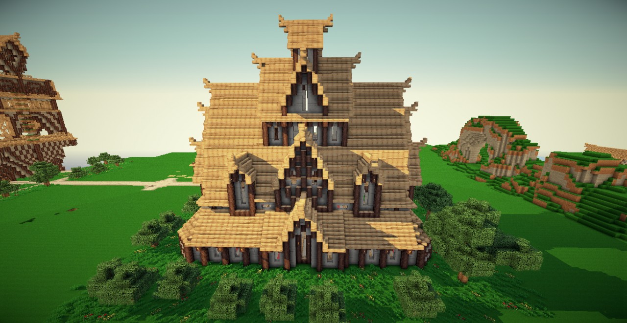 Nordic Stave church (Update) Minecraft Map