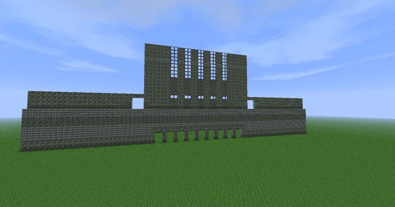 One Man Builds: The Hoover Dam Minecraft Map