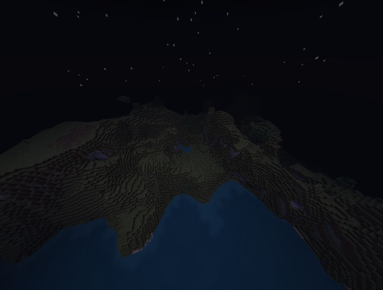 Awsome Island seed (big island with dungeons, underwater caves etc ...