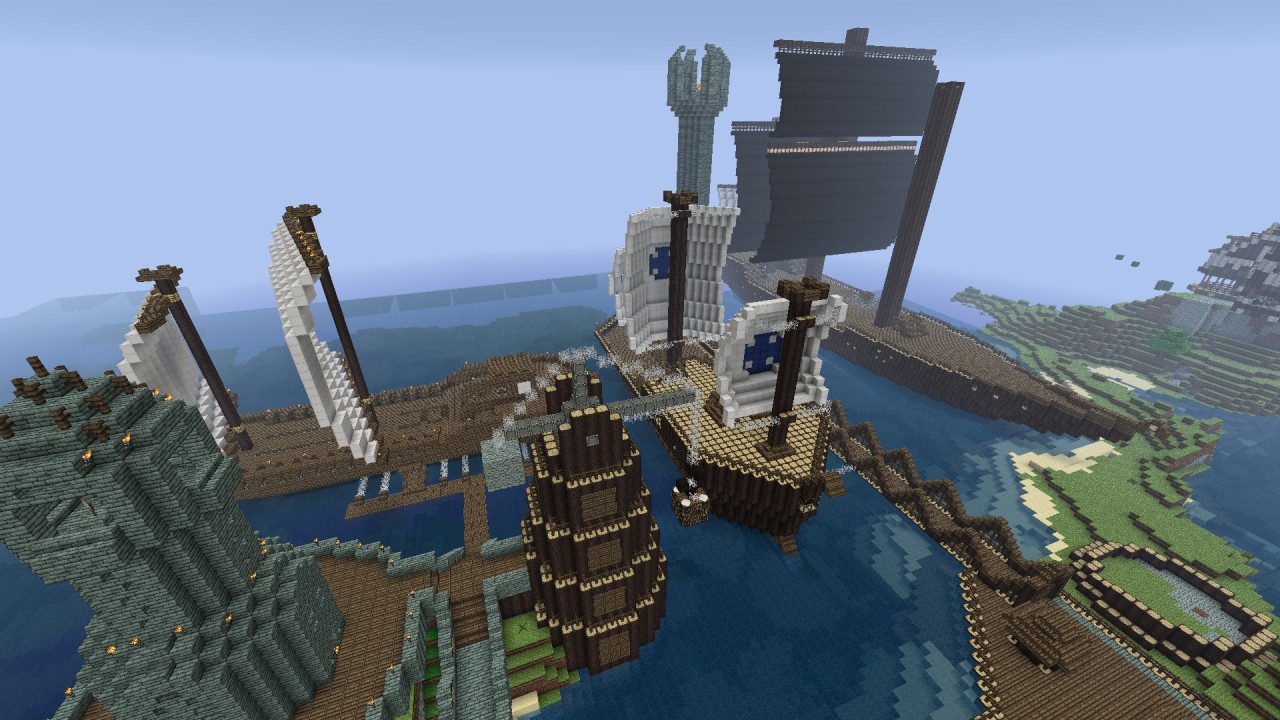 Tower City Minecraft Map