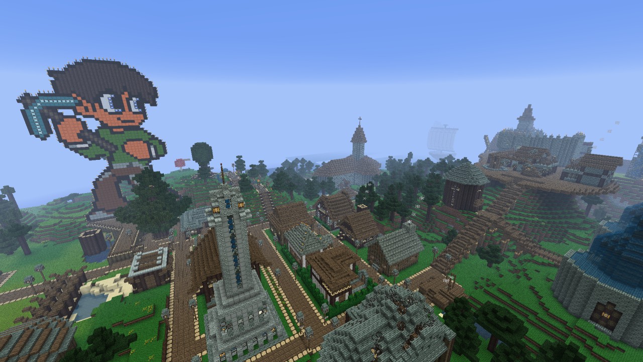 Tower City Minecraft Map