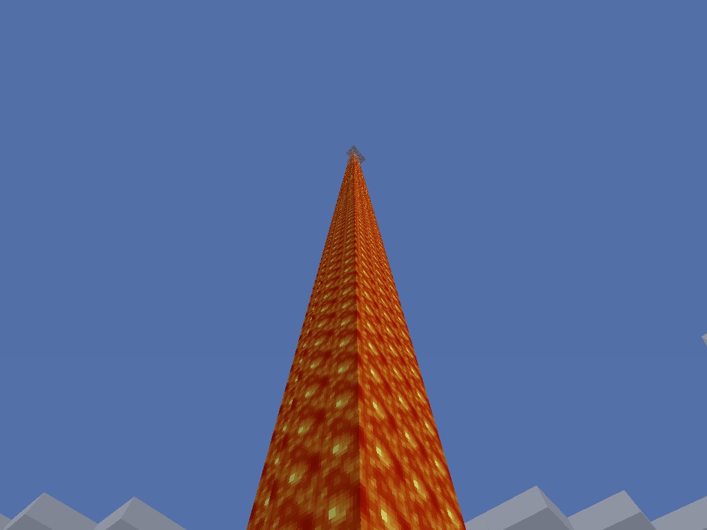 the raining lava Minecraft Map