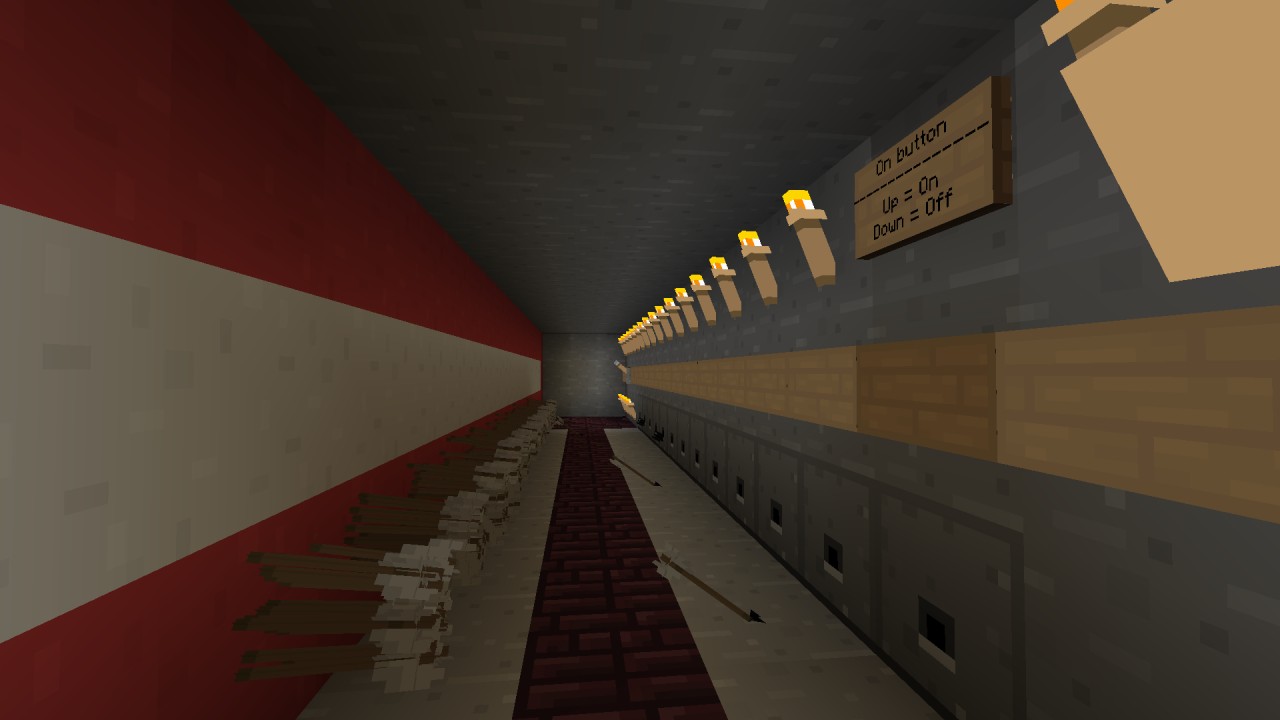 Rapid Fire Arrow Dispenser Minecraft Map