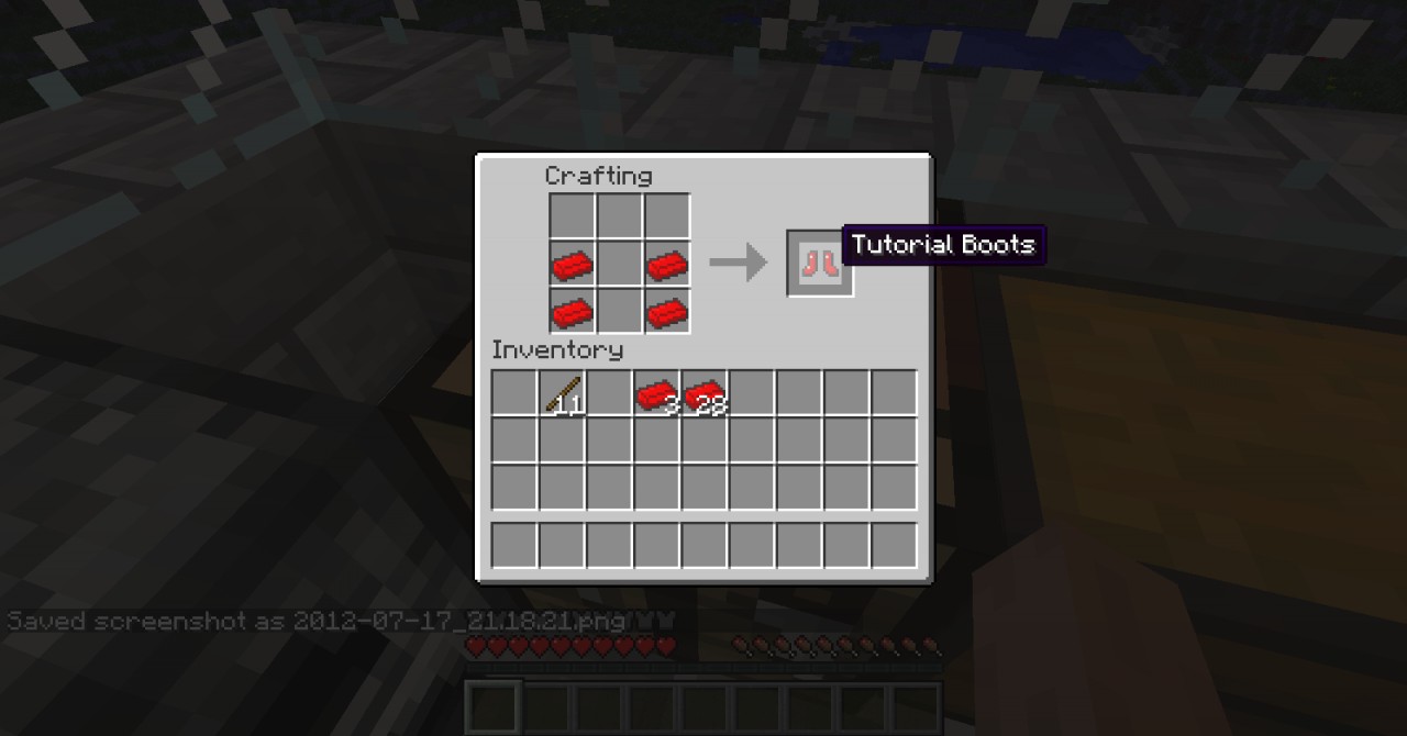 Tutorial Block and Tools READ DECRIPTION Minecraft Mod