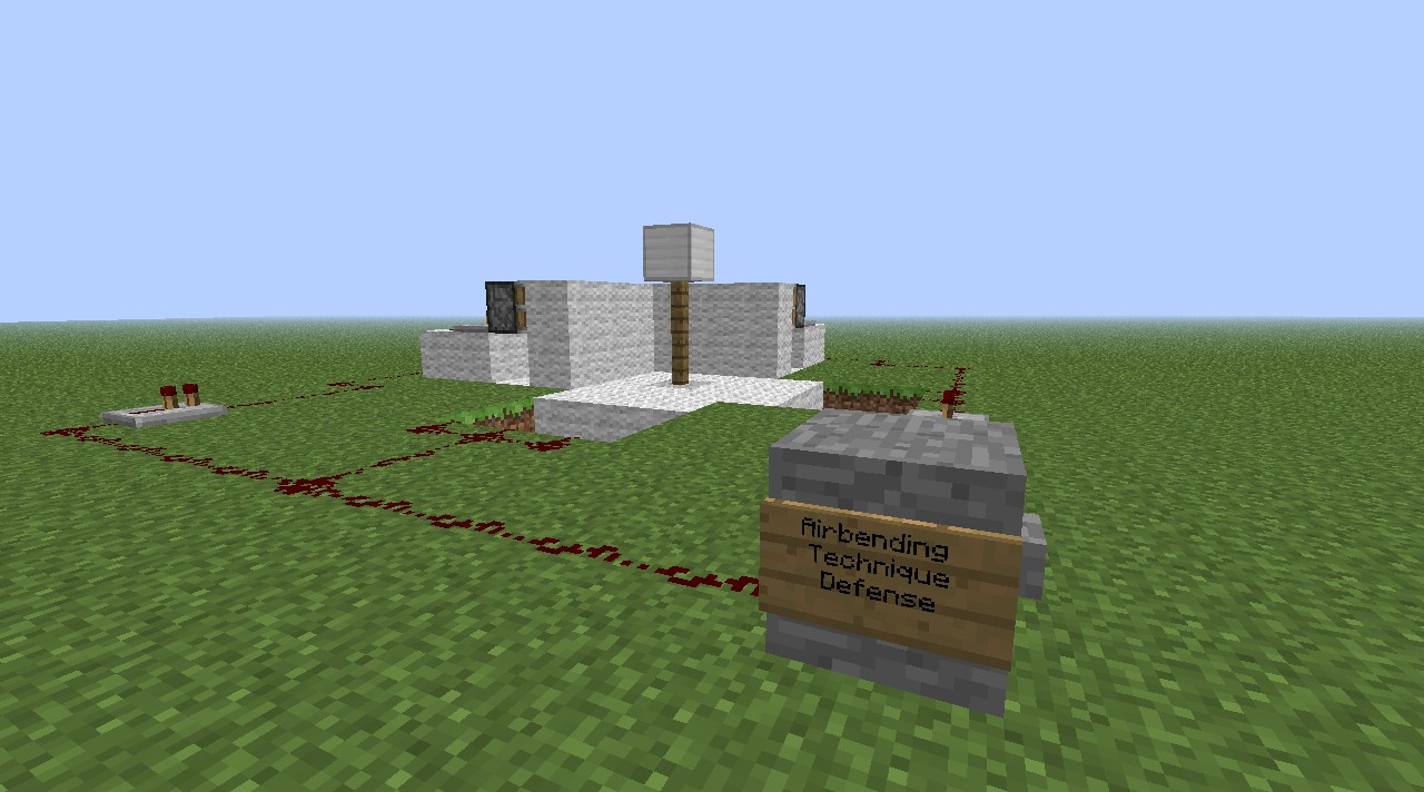 Bending Technique~Air Minecraft Map