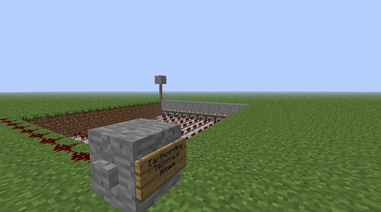 Bending Technique~Earth Minecraft Map