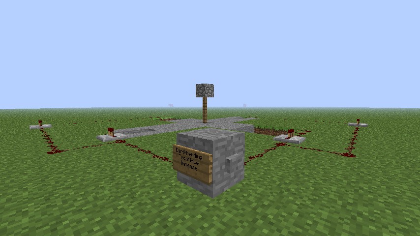 Bending Technique~Earth Minecraft Map