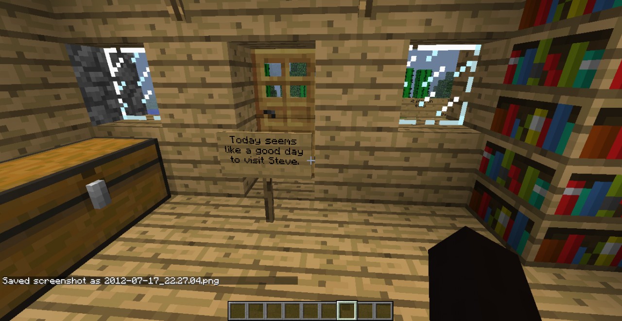 Where is Steve? Minecraft Map