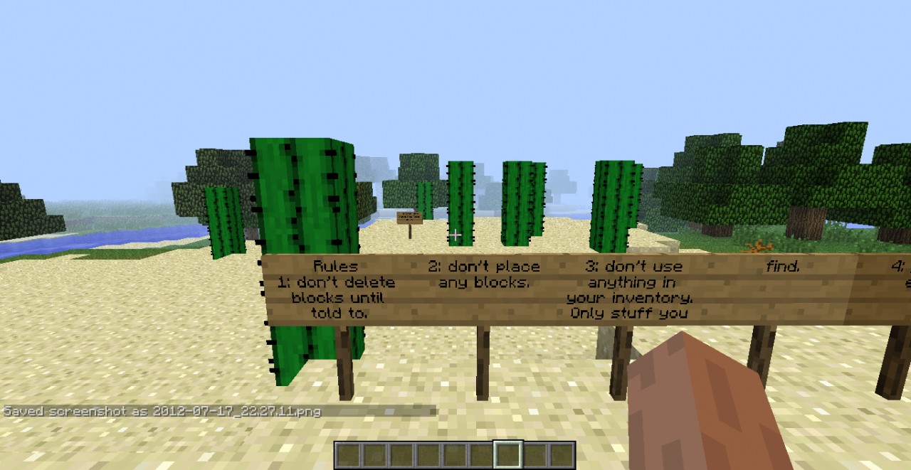 Where is Steve? Minecraft Map