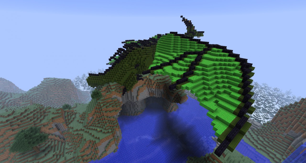 A Dragon Minecraft Map