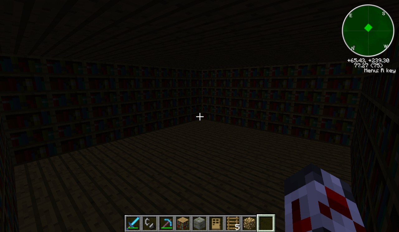 Bookshelf Building Minecraft Map