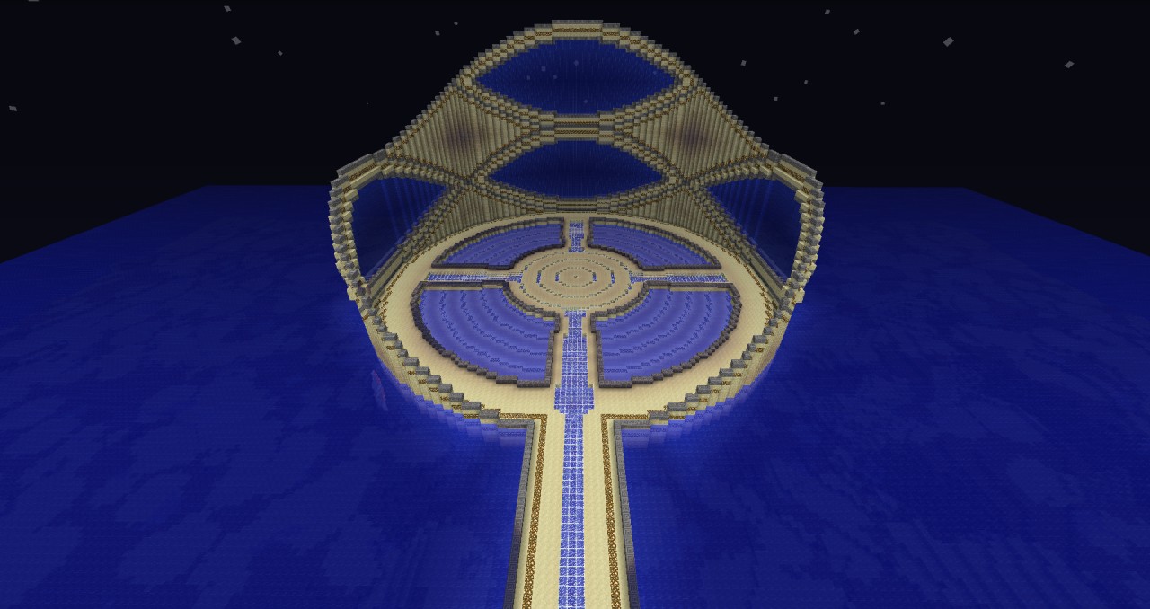 MegaMine Spawn Minecraft Map